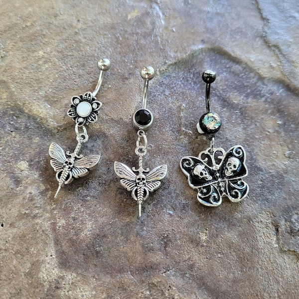 Goth Button - Etsy