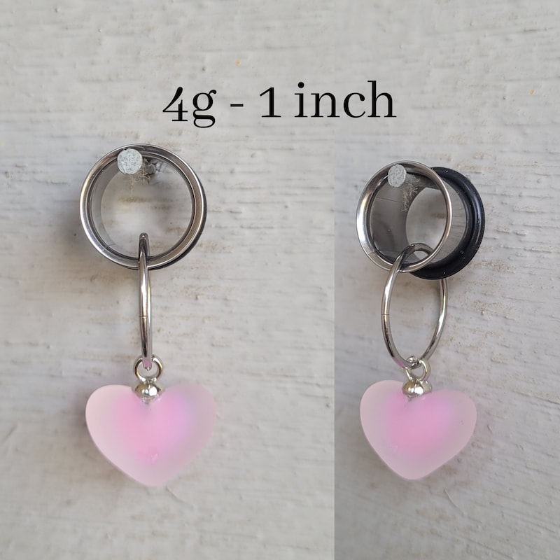 Heart Gauges Tunnels - Etsy