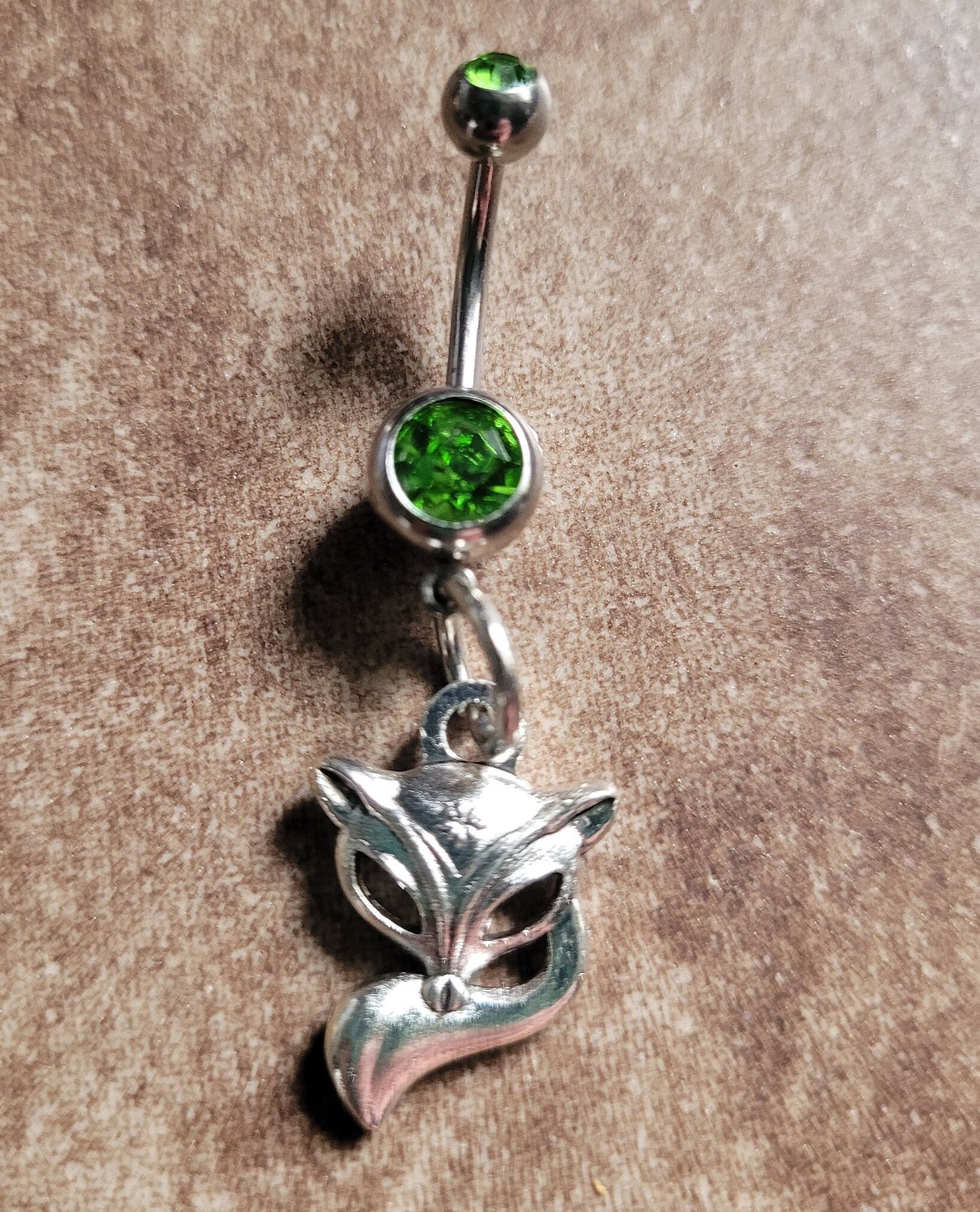 Silver Forest Animal Belly Ring Naturecore Cottagecore Fairycore ...