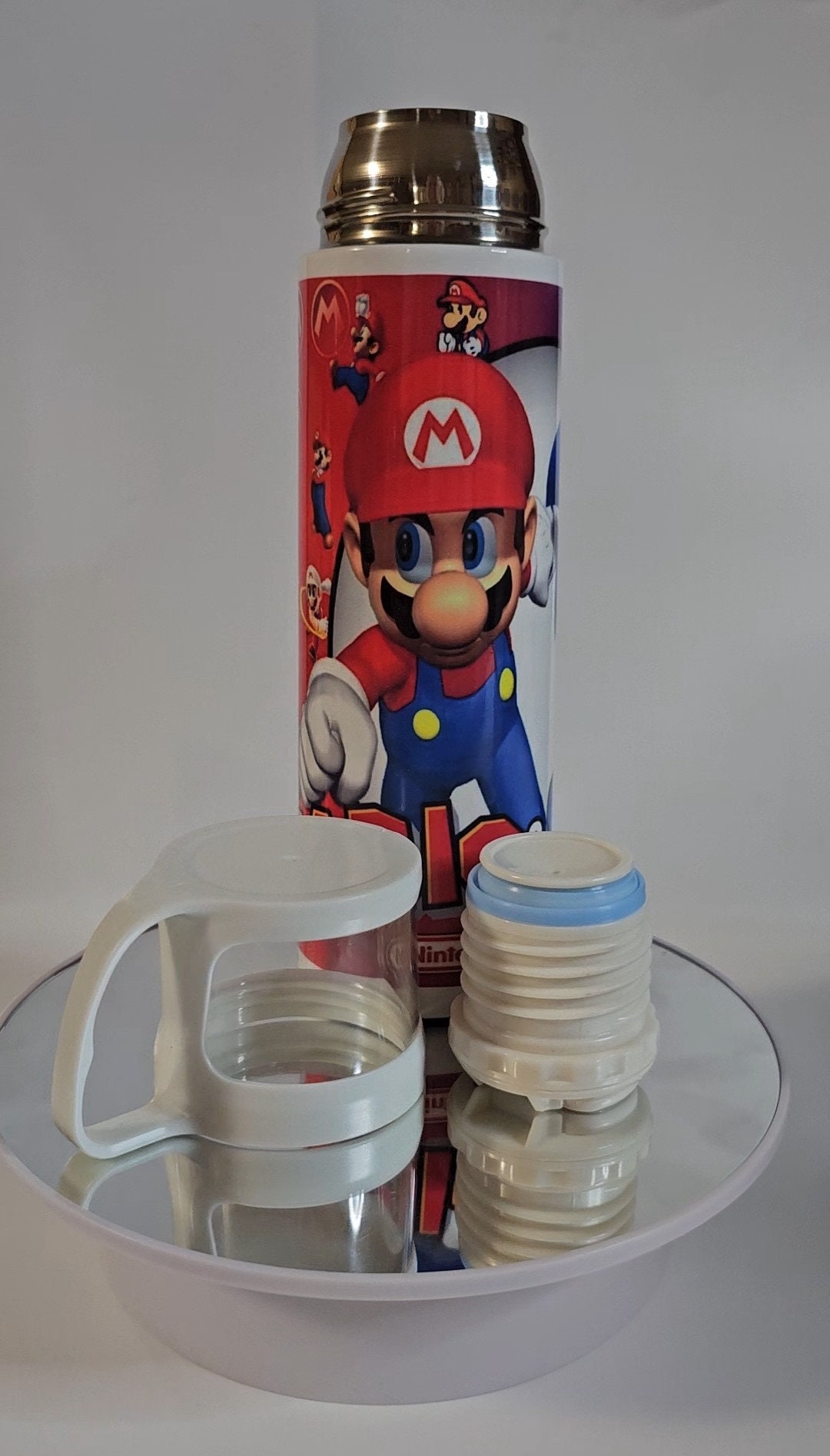 Mario and Sonic , 16oz Thermo - Etsy