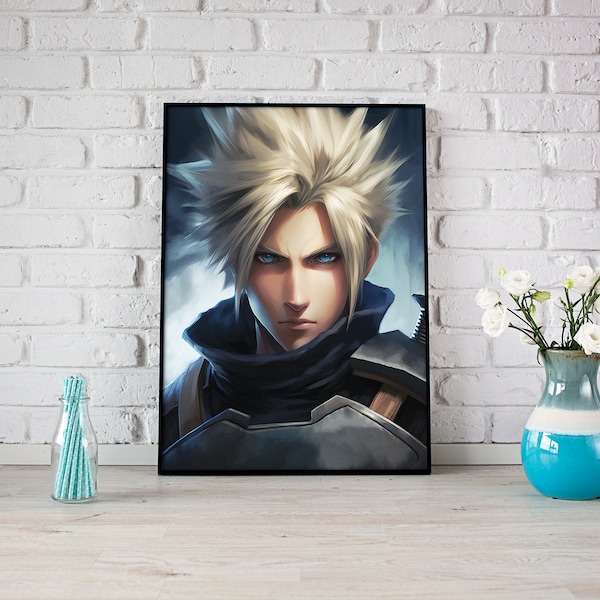 Final Fantasy Oil Painting - Etsy