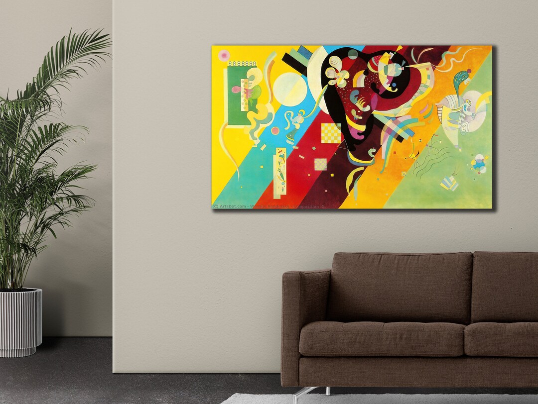Wassily Kandinsky Composition IX Canvas Art, Kandinsky Reproduction ...