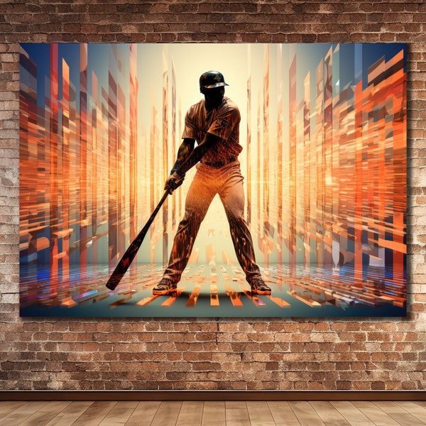 Baseball Wall Art - Etsy
