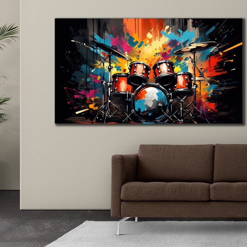 Drum Wall Art - Etsy