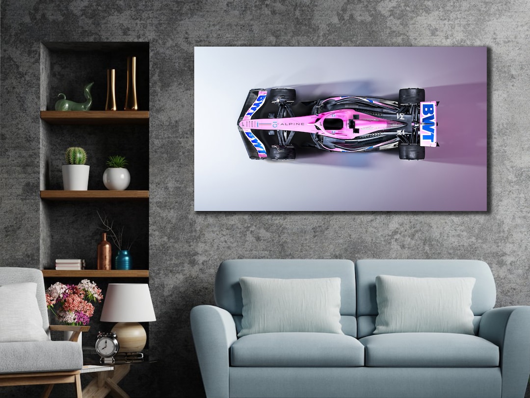 Formula 1 Wall Art F1 Digital Printing Car Wall Decor - Etsy