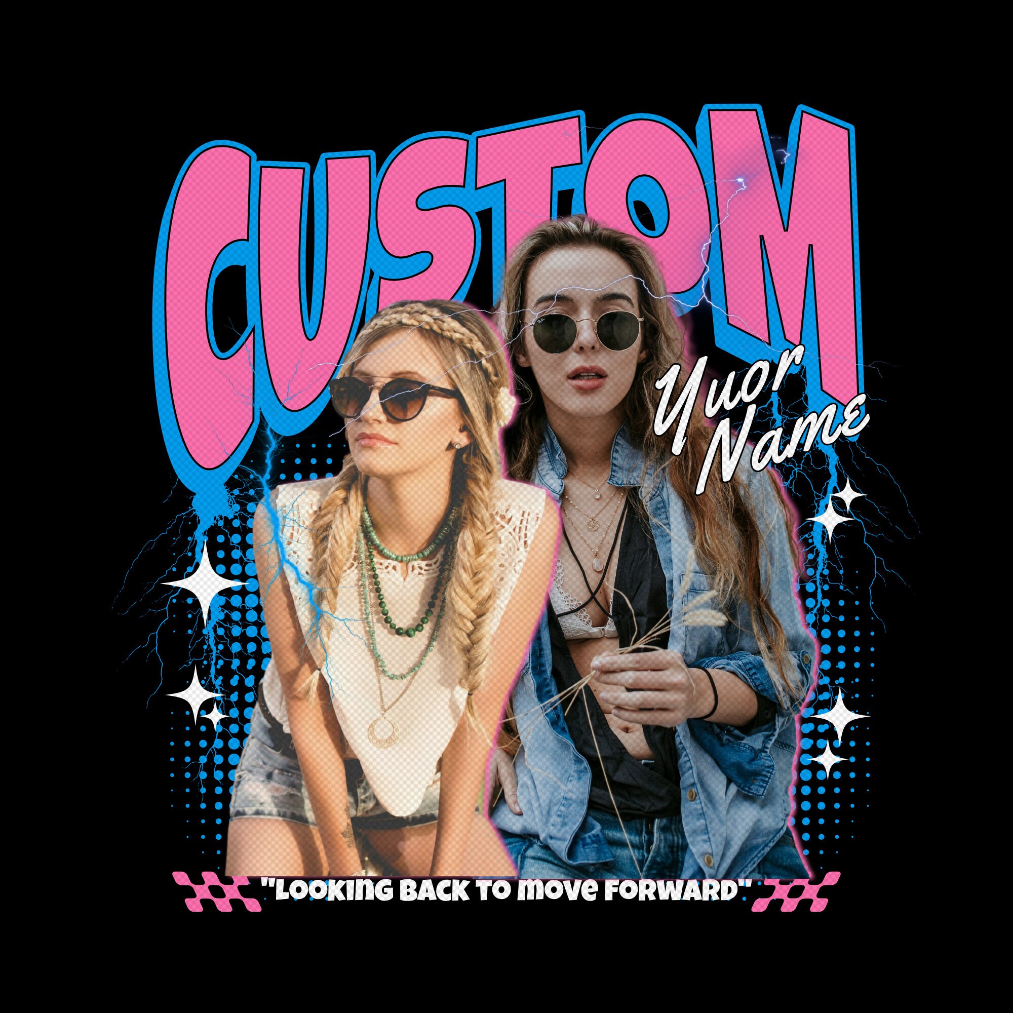 Custom Bootleg Design | Custom Photo | Vintage Graphic 90s | Custom ...