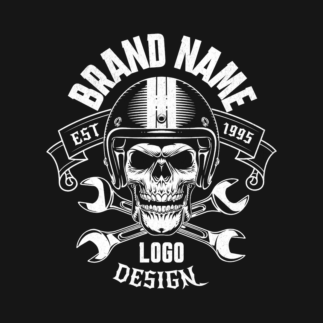 Motorcycle Logo - Custom Logo Design - Motor Logo - Automotive Logo ...