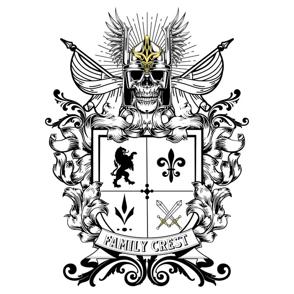 Heraldic Crest - Etsy