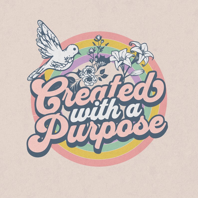 Created With A Purpose Svg, Christian Png, Inspirational Png, Bible Png ...