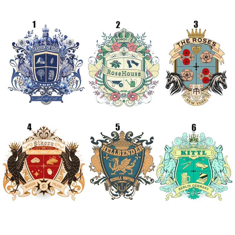 Family Crest - Etsy
