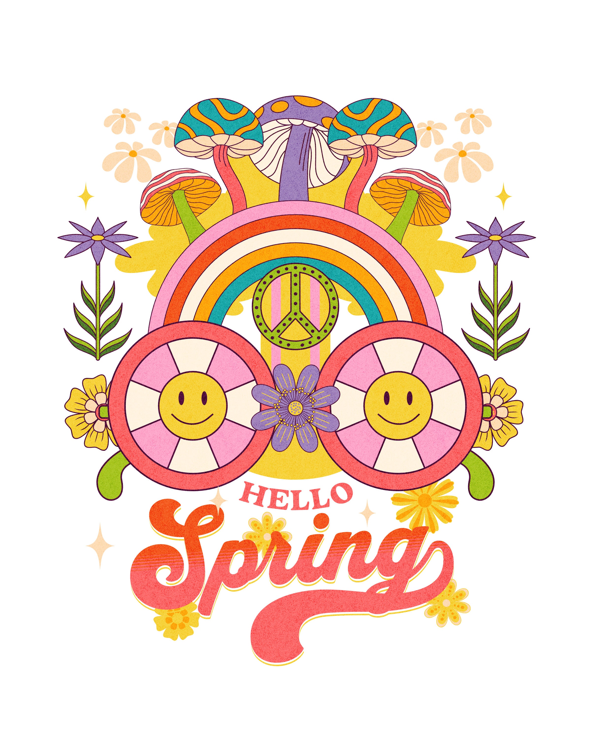 Hello Spring PNG - Instant Digital Download Png, Welcome Spring ...