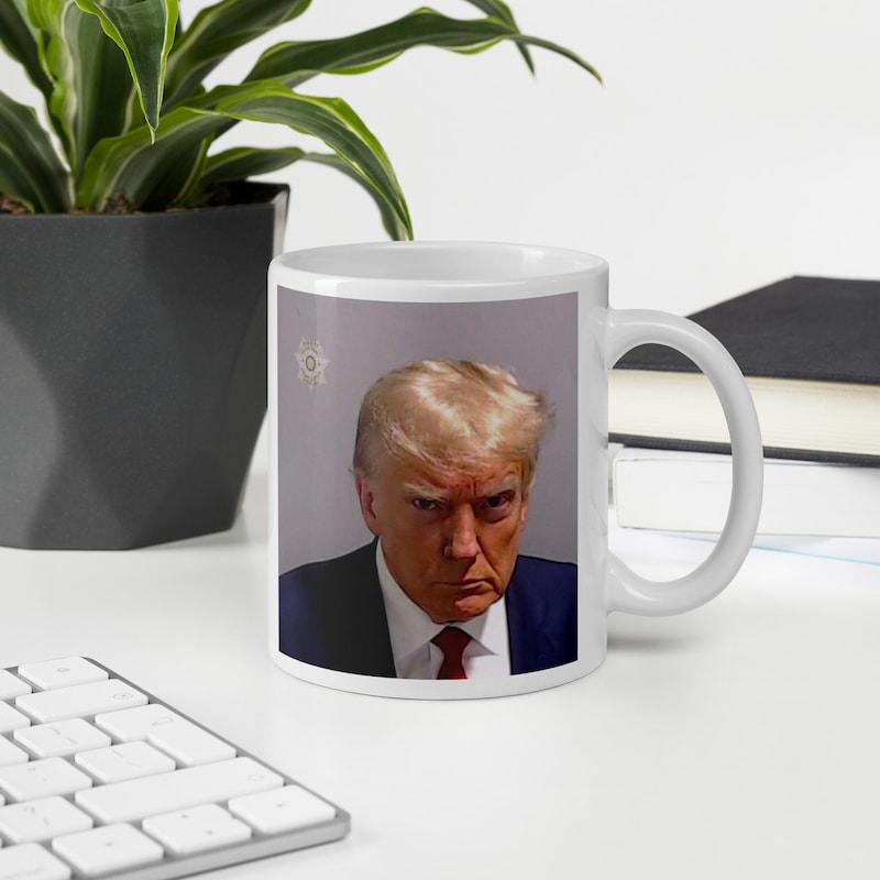 Trump Mugshot - Etsy