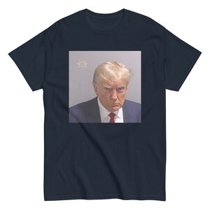 Exclusive President Donald Trump Mugshot T-shirt – Limited Edition ...