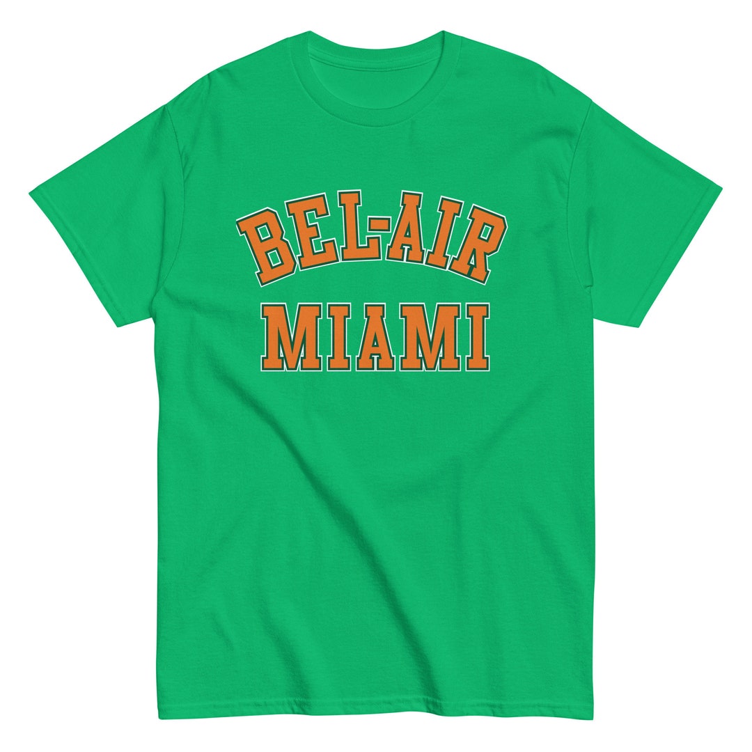 Bel Air Athletics Miami Tee, Will Smith Merch, Fresh Prince, Miami ...