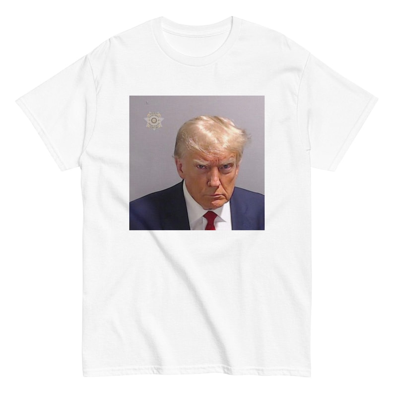 Exclusive President Donald Trump Mugshot T-shirt – Limited Edition ...