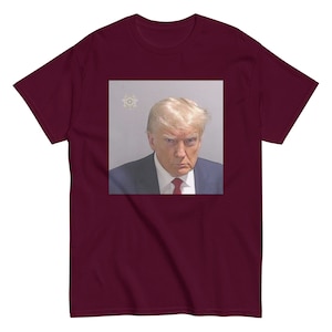 Exclusive President Donald Trump Mugshot T-shirt – Limited Edition ...