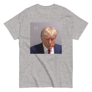 Exclusive President Donald Trump Mugshot T-shirt – Limited Edition ...