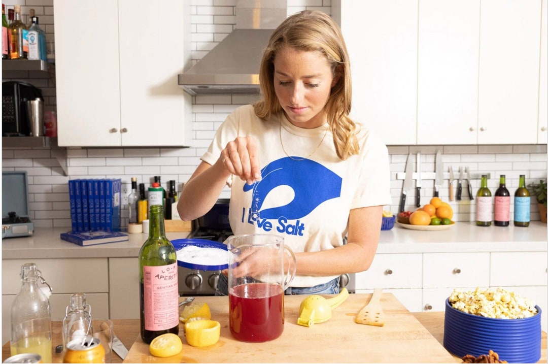 Molly Baz Inspired 'I Love Salt' T-shirt - Cook This Book Fan Tee ...