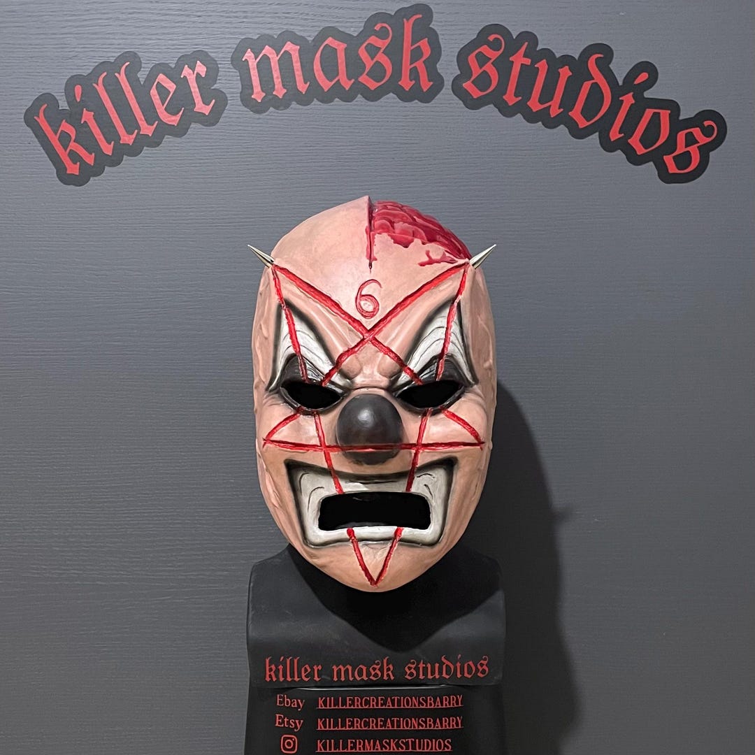 Slipknot Iowa Clown Latex Mask Left Behind Version - Etsy