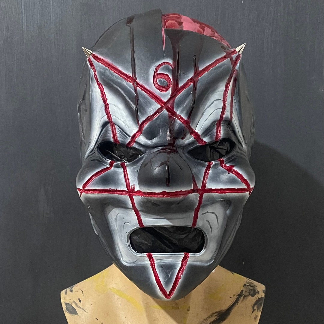 Slipknot Iowa Clown Mask black Version - Etsy