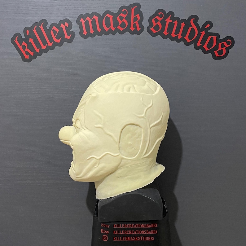 Iowa Clown Blank Latex Mask Slipknot - Etsy