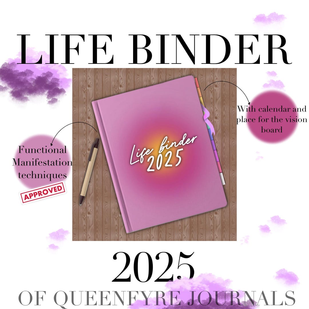 Life Binder 2025, Life Binder in English, Life Binder to Demonstrate ...