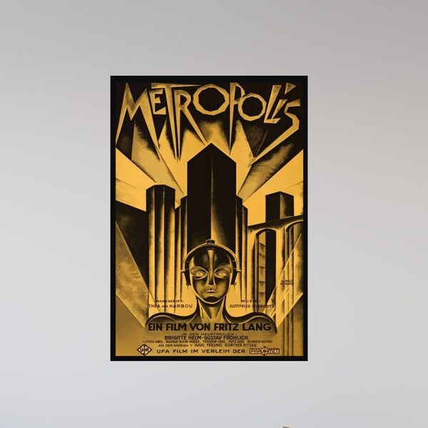 Metropolis Poster - Etsy