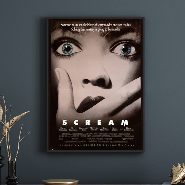 Scream Movie Poster - Etsy