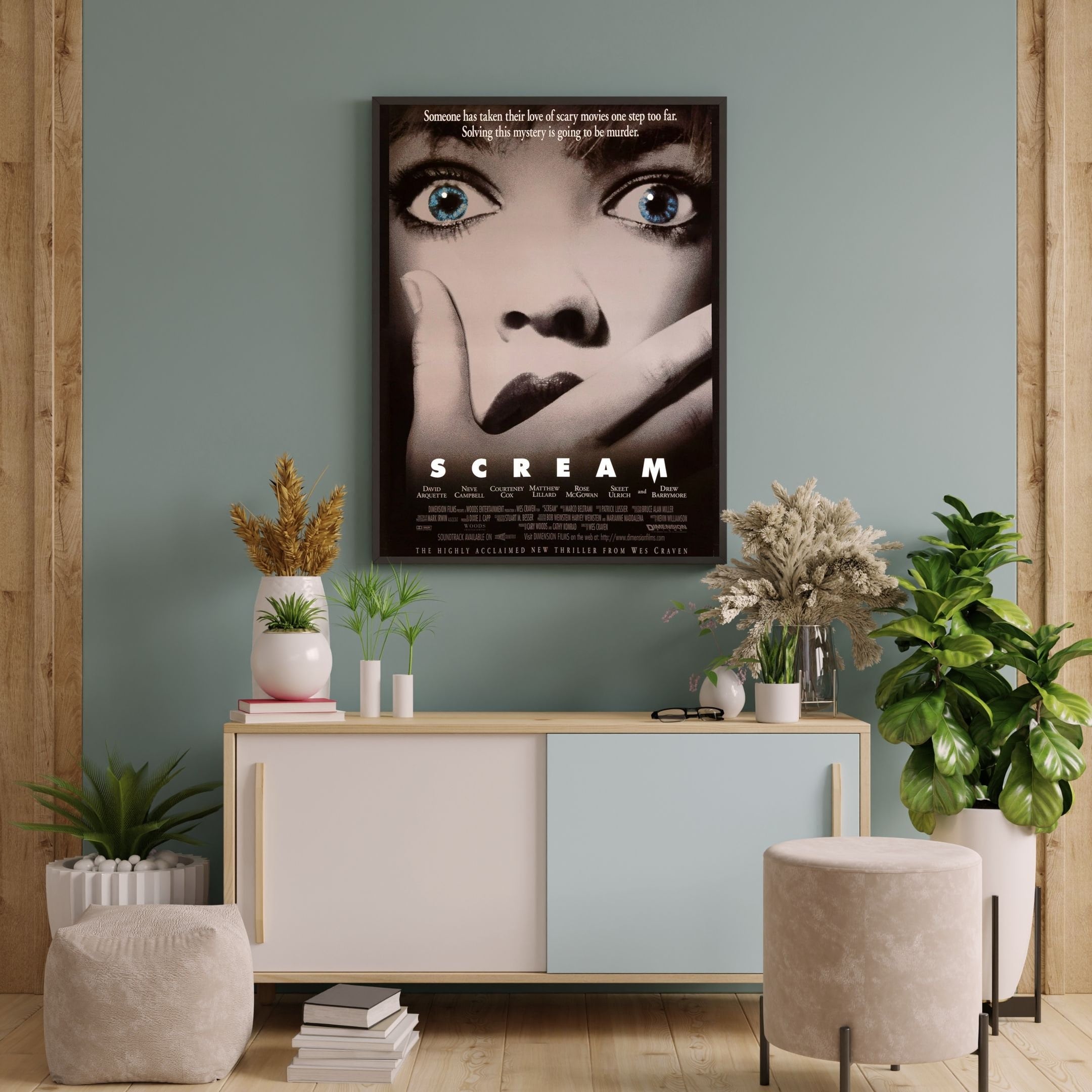 Scream Movie Poster Scream Printable Poster Scream Wall Art Home Decore ...