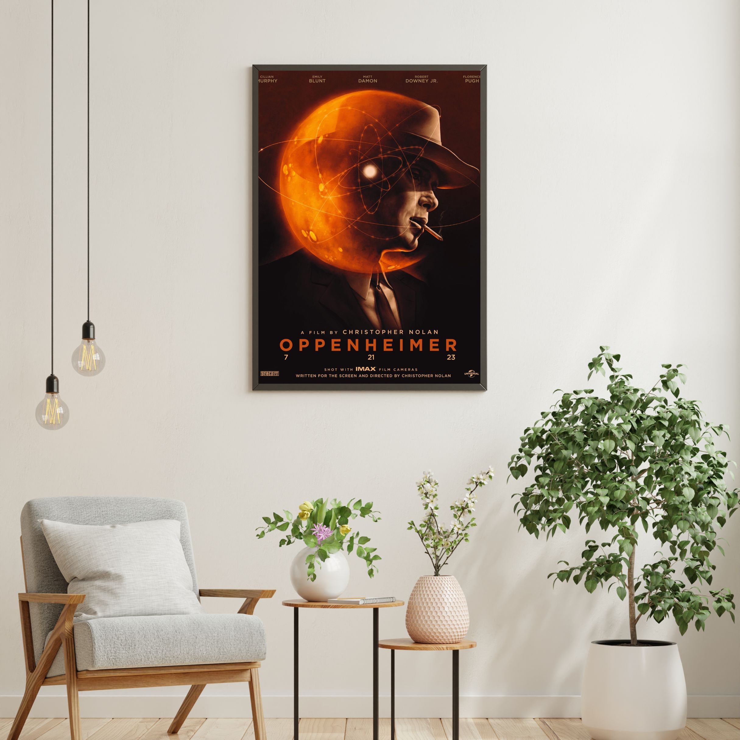 Oppenheimer Poster High Quality Oppenheimer 2023 movie Poster ...