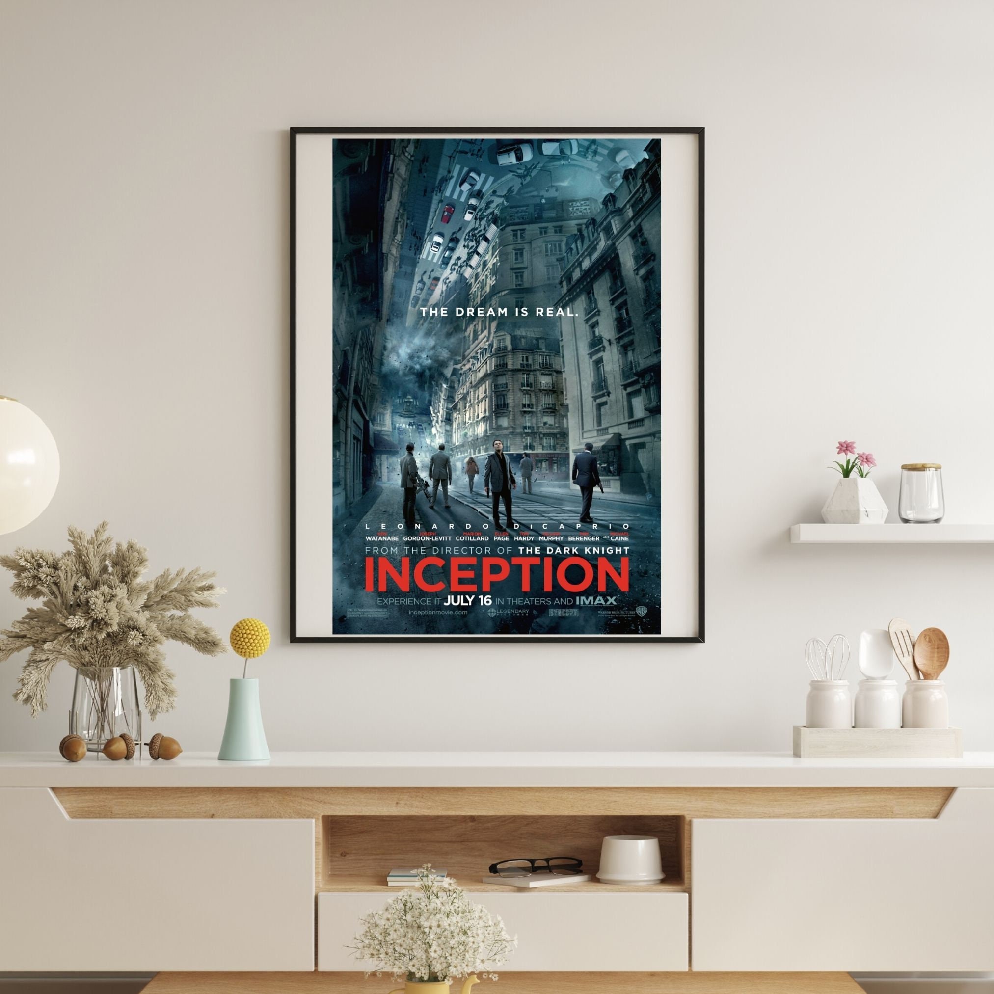Poster Inception Movie, Film de Christopher Nolan, Inception Movie ...