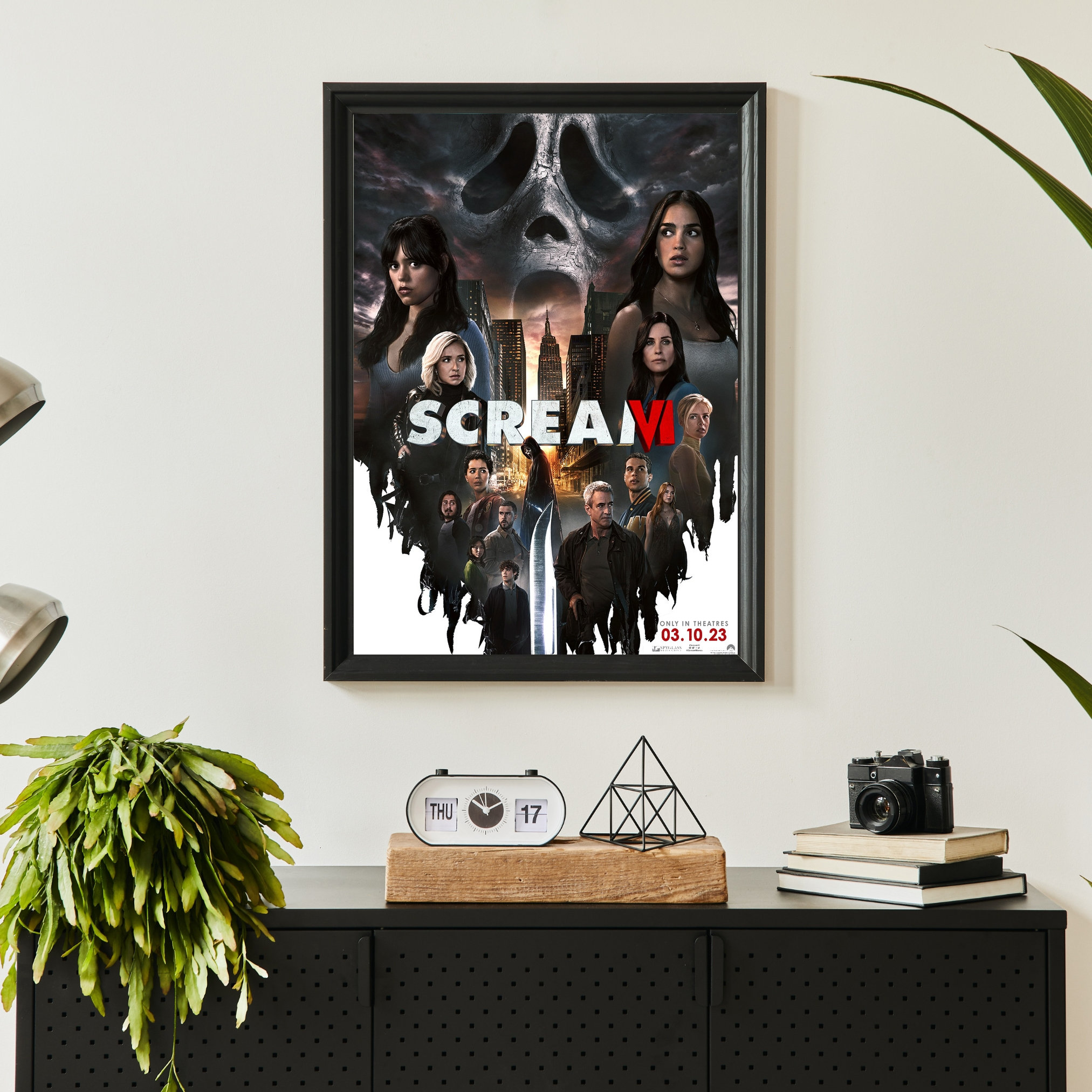 Scream 6 Movie Poster Scream Printable Poster Scream 6 Wall Art