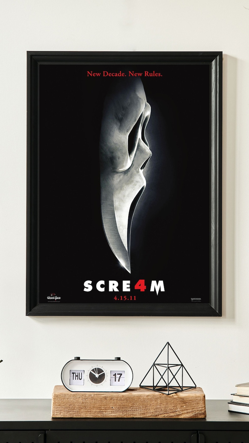 Scream Movie Posters Printable Scream Wall Art High Quality - Etsy