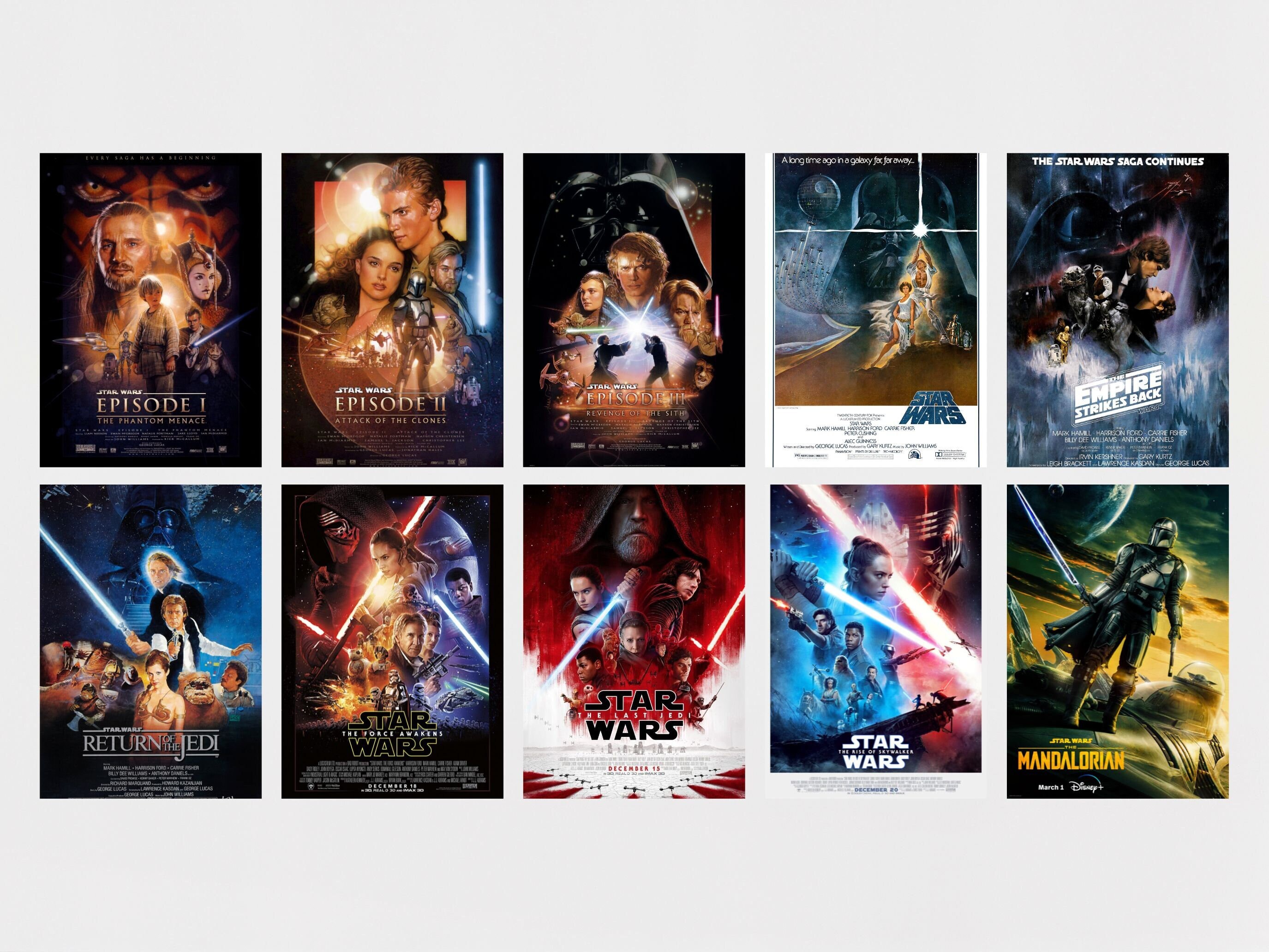 Star Wars Movies Posters