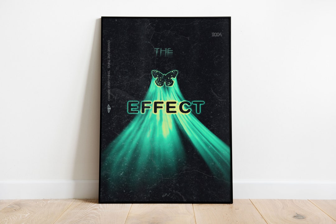 The Butterfly Effect Poster Movie Poster Minimal Film Poster Collage ...
