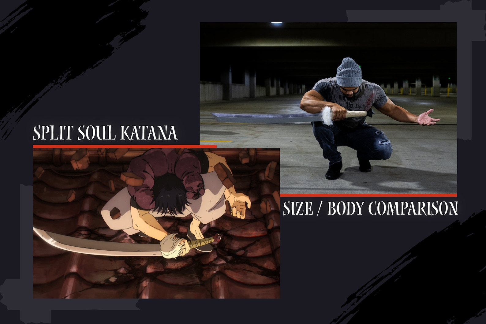 Split Soul Katana JJK Prop Weapon - Etsy