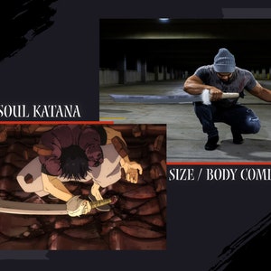Split Soul Katana JJK Prop Weapon - Etsy