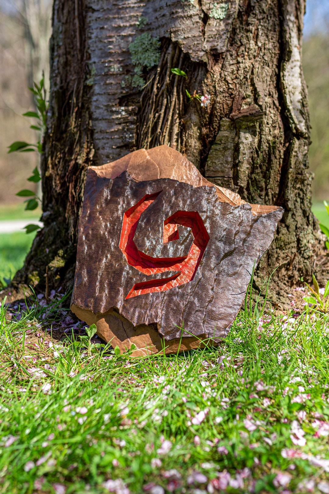 Deku Shield - Link / Zelda Prop Weapon - Etsy