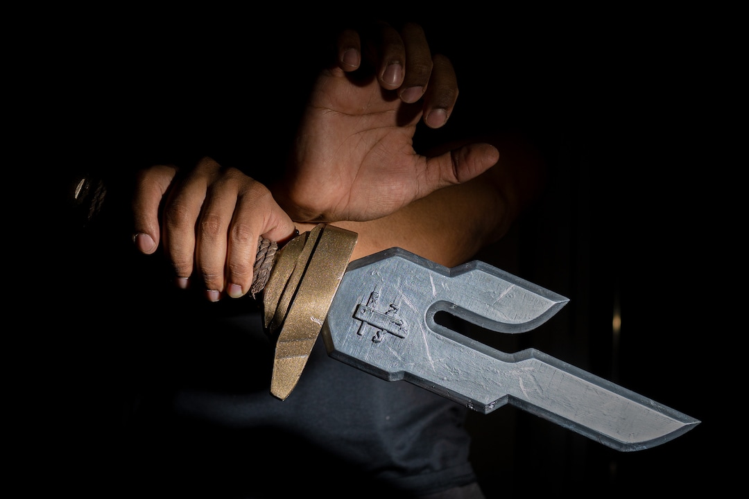 Inverted Spear of Heaven Knife JJK Prop Weapon - Etsy