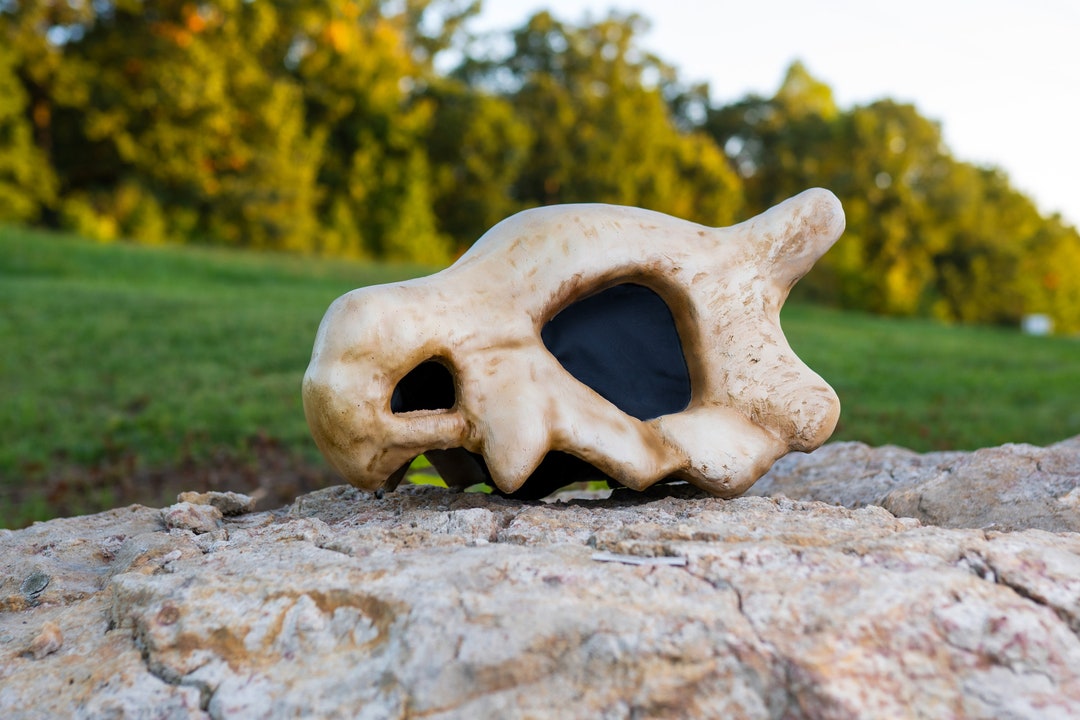 Cubone Skull Helmet - Wearable Cosplay Prop - Etsy