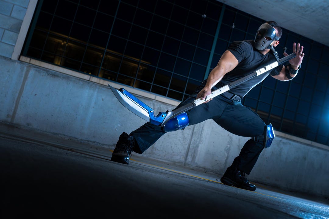 Sportsmaster's Hockey Stick Scythe / Glaive - Prop Weapon - Etsy