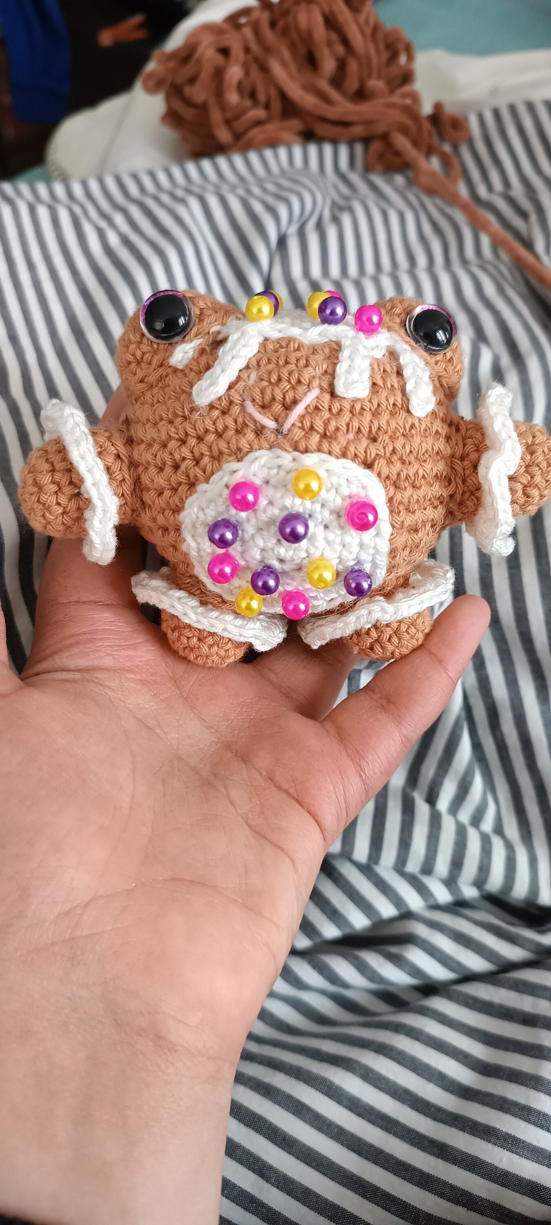 Gingerbread Frog - Etsy