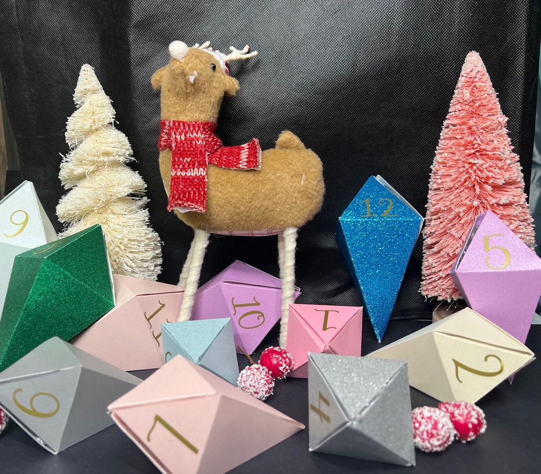 Crystal Advent Calendar 12 Day & 25 Day - Etsy