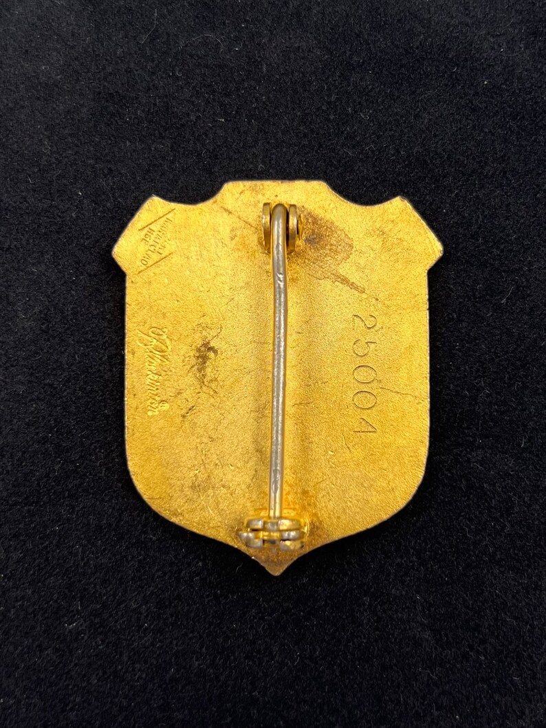 National Park Service NPS Ranger Badge 24K Karatclad HGE by Blackinton ...