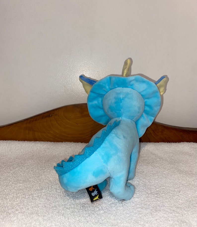 Vaporeon Pokemon Anime Soft Plush Toy Etsy