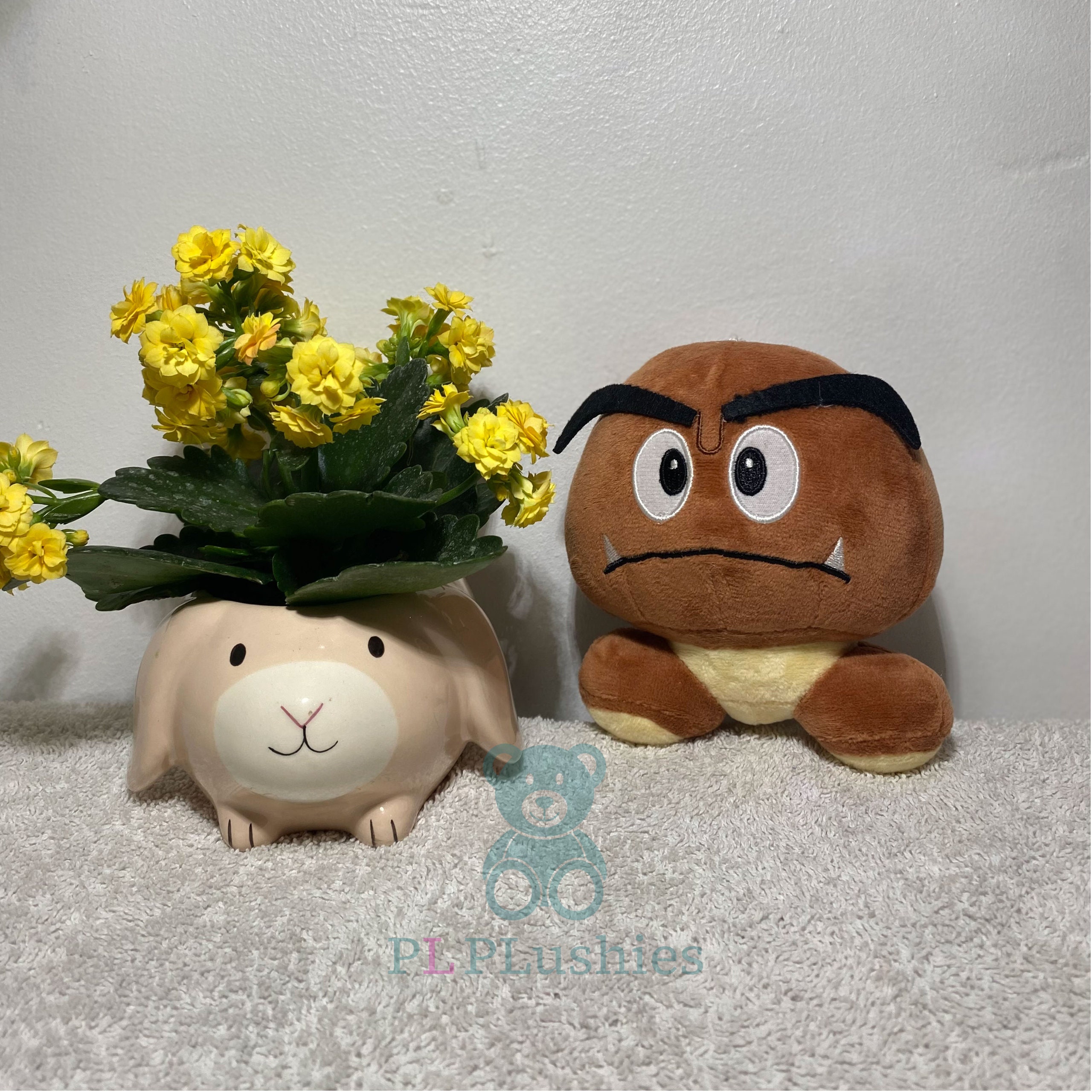 Mario Goomba Luigi Goomba and Goomba Plushie Soft Toy - Etsy