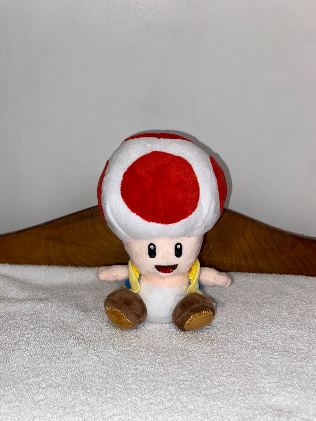 Red Toad Super Mario Bros. Plushie Soft Toy - Etsy