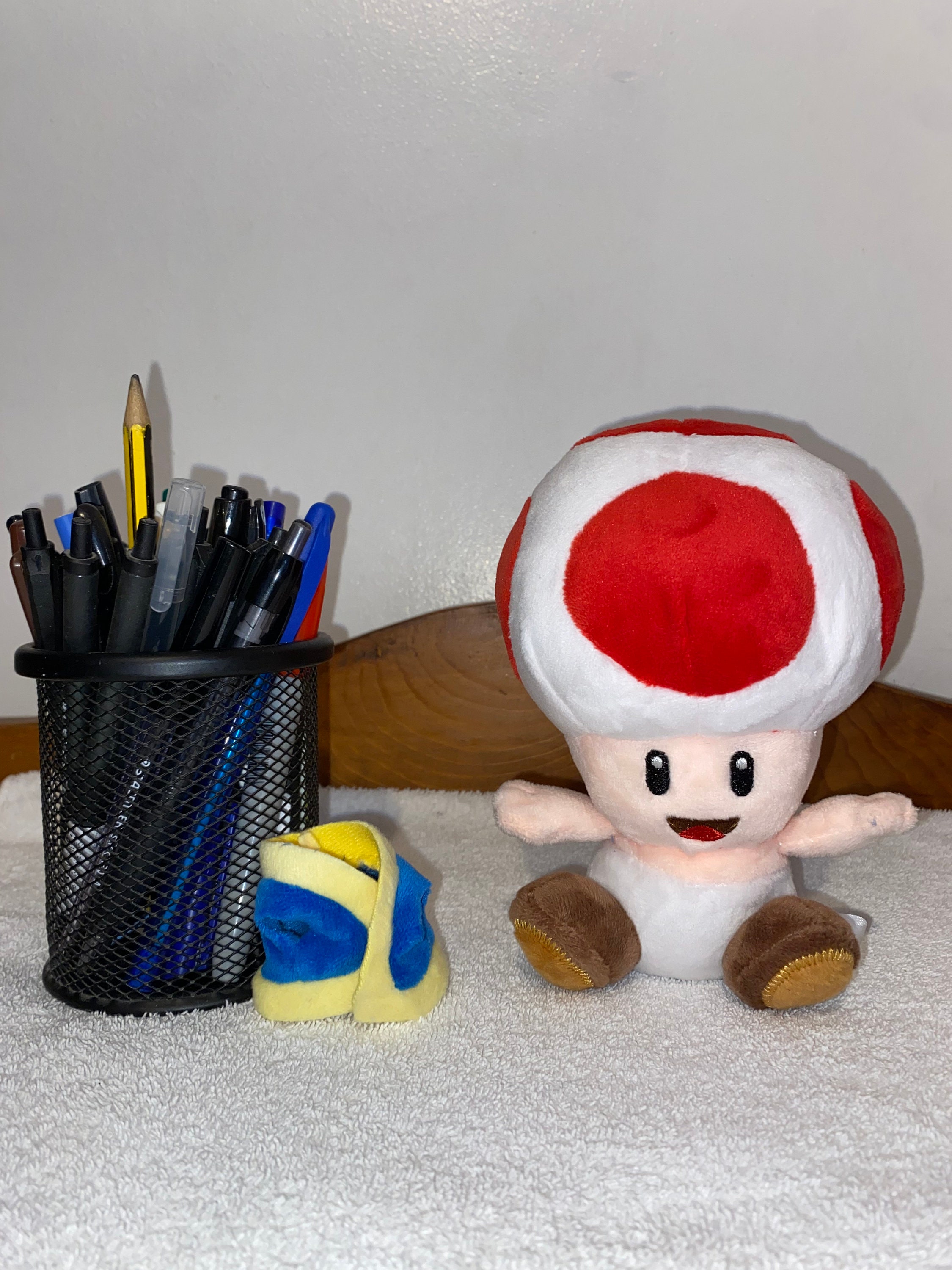 Red Toad Super Mario Bros. Plushie Soft Toy - Etsy