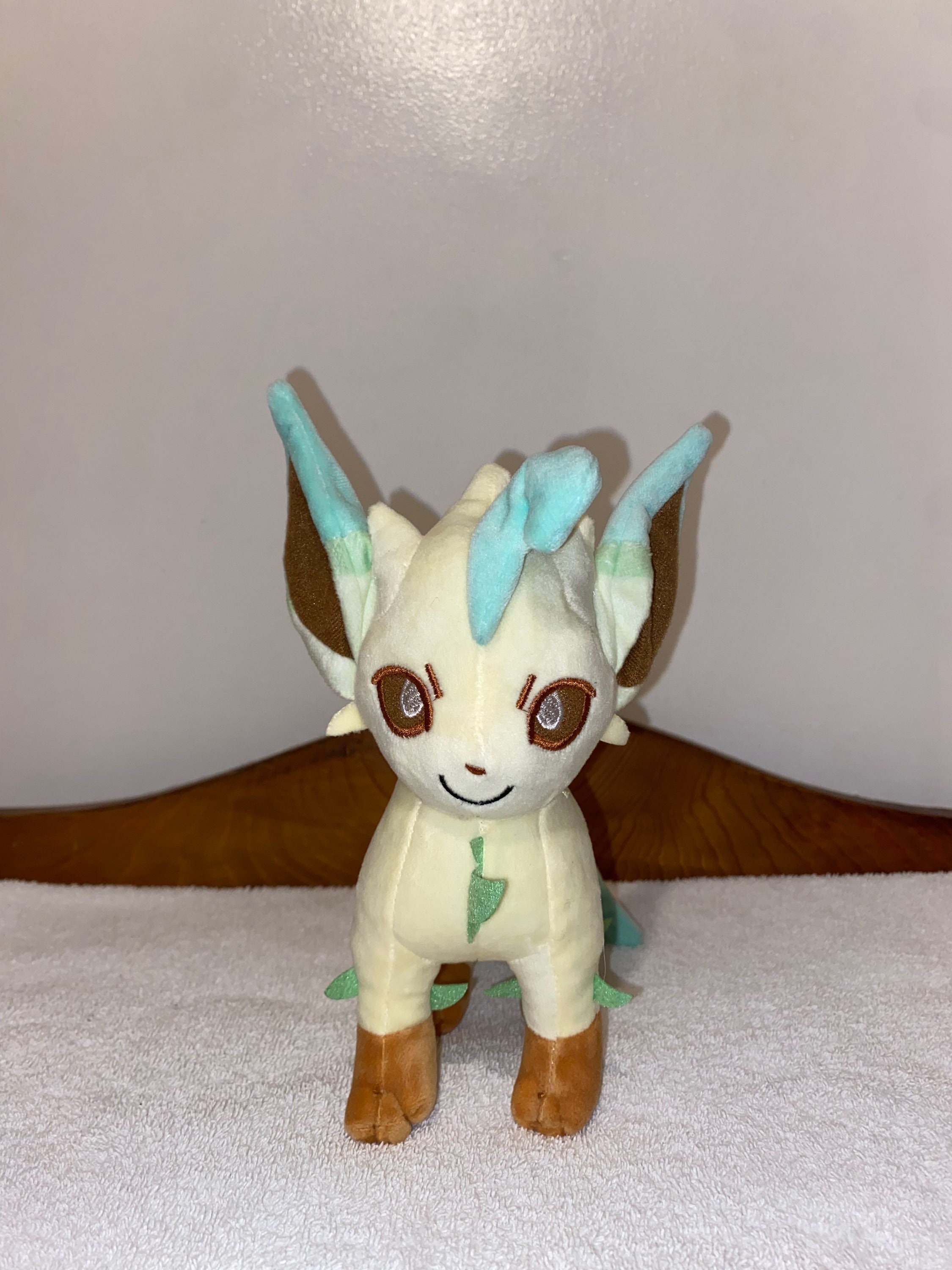Leafeon Pokemon Anime Soft Plush Toy - Etsy