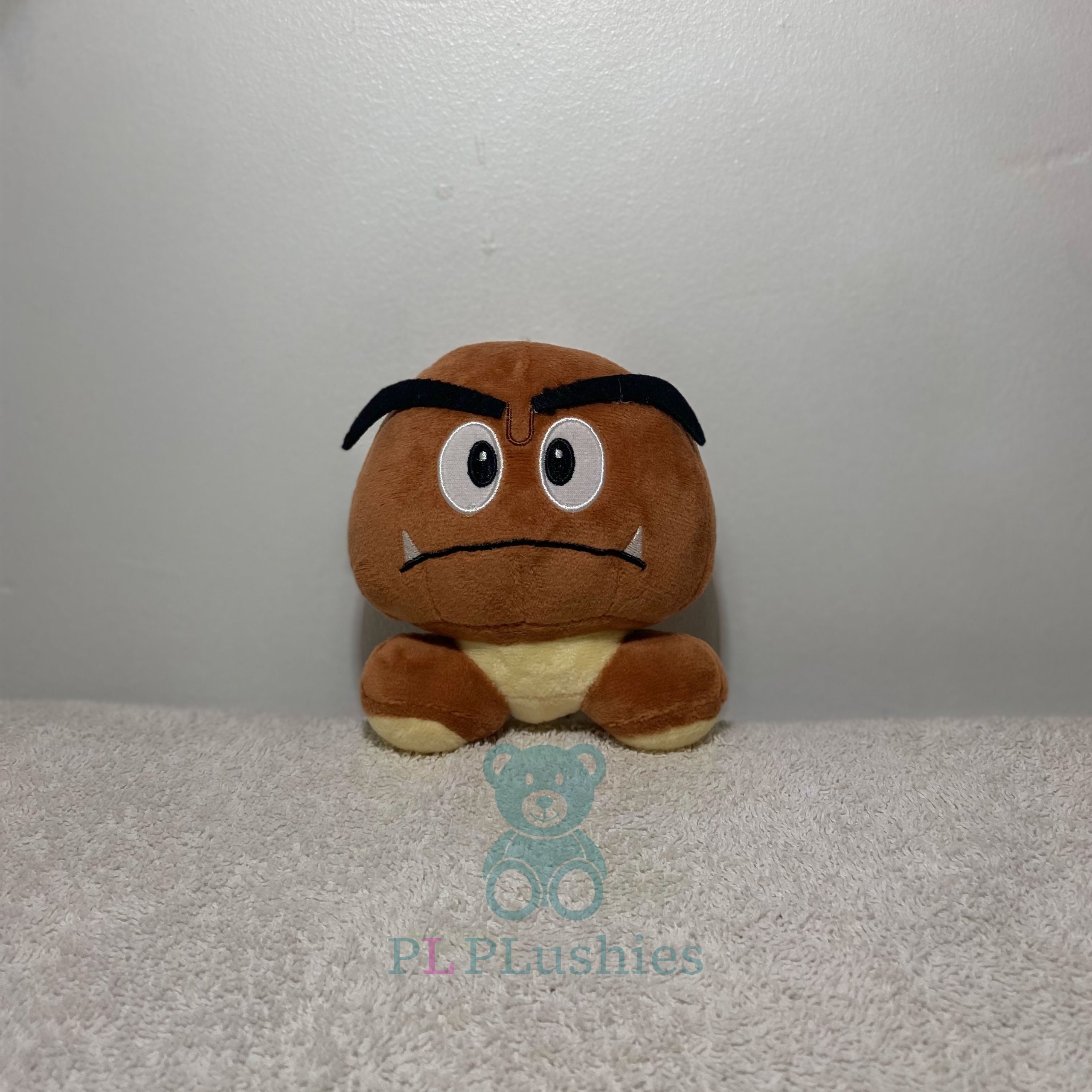 Mario Goomba Luigi Goomba and Goomba Plushie Soft Toy - Etsy